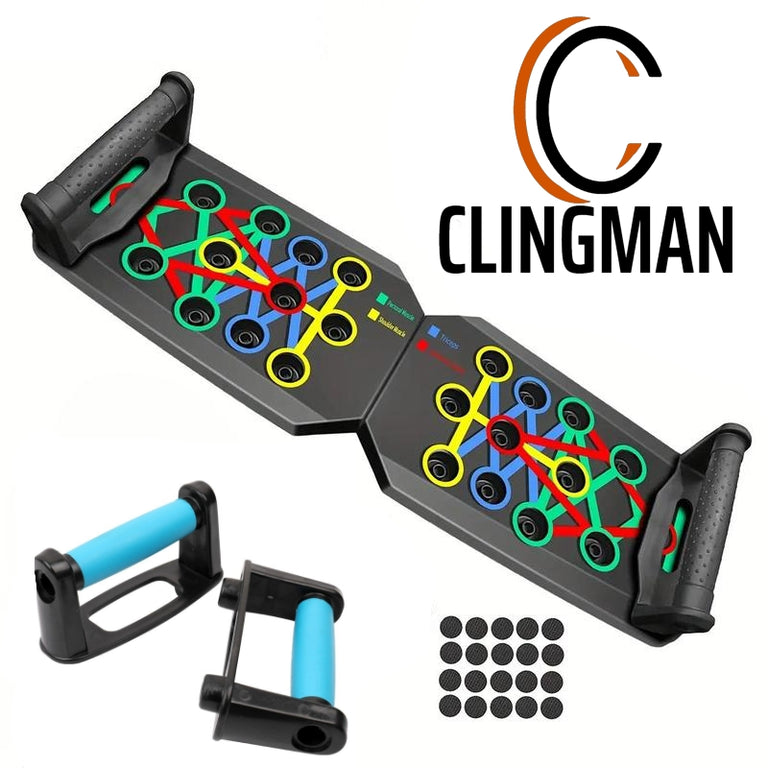 Clingman Push Up Board – Clingman Fitness